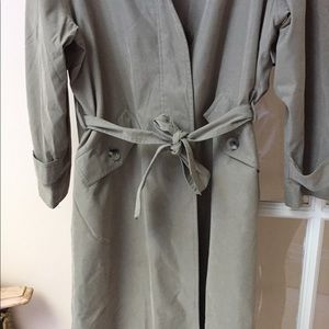 Gallery | Jackets & Coats | Womens Gallery Long Raincoat | Poshmark